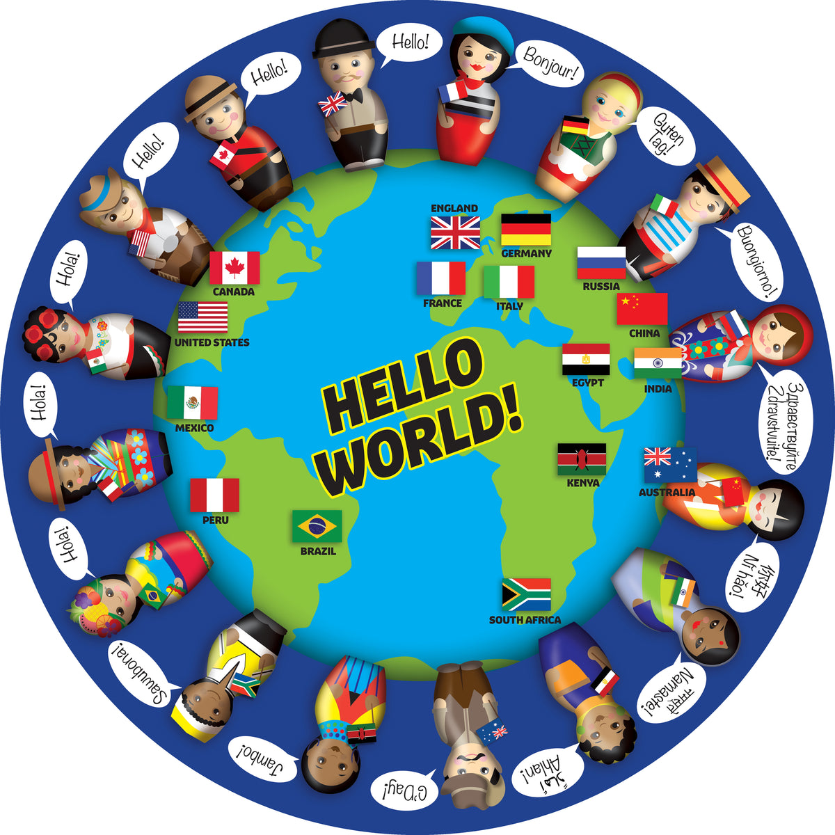 Map Rugs – KidCarpet.com