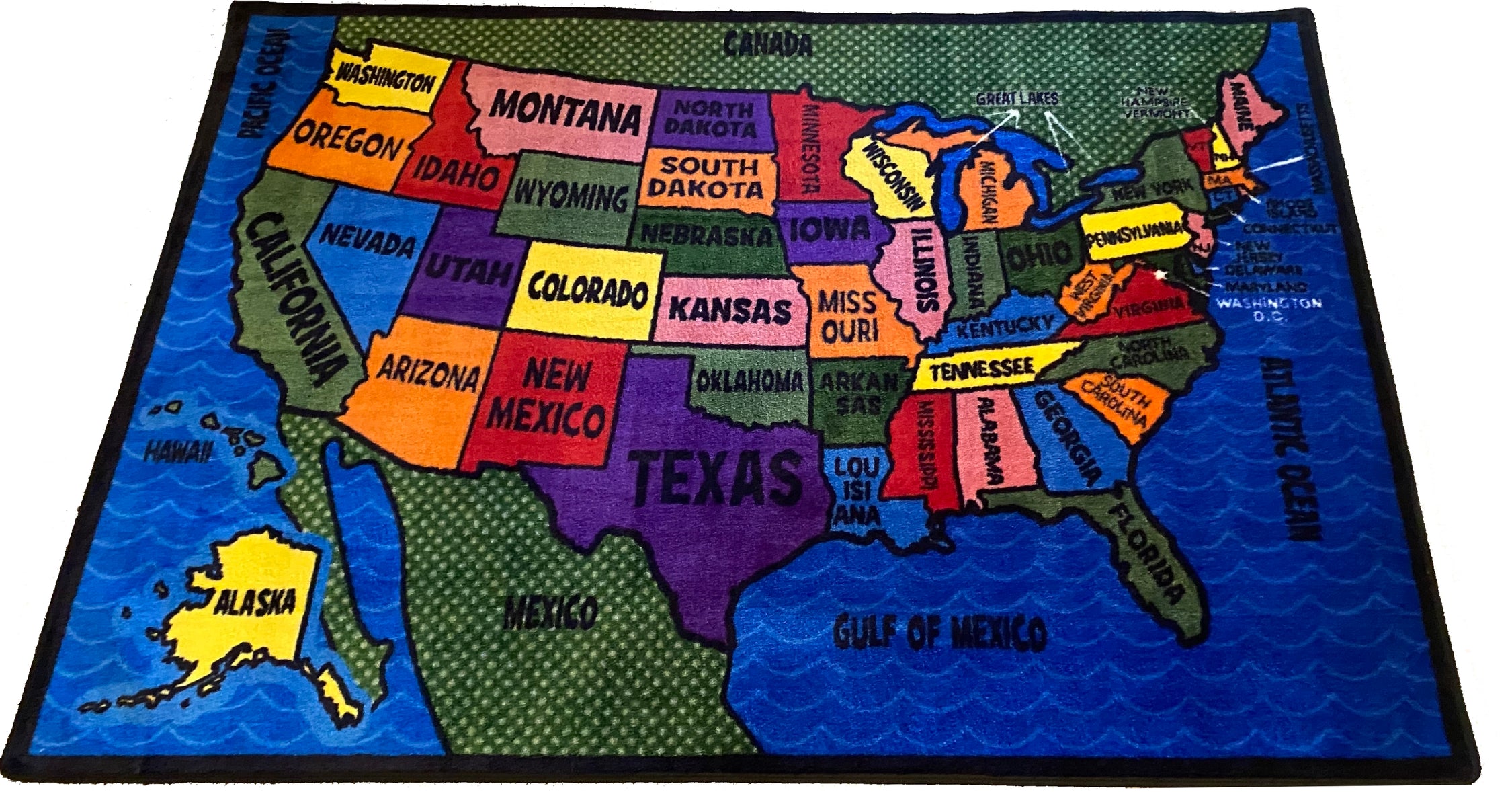 Map Rugs – KidCarpet.com