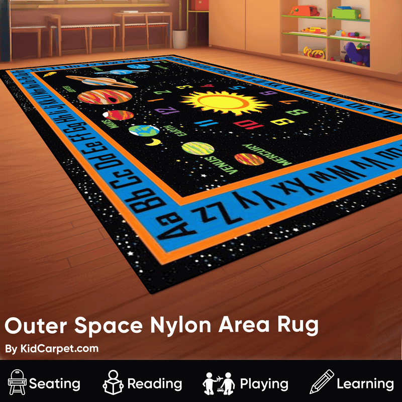 Outer Space Rug – KidCarpet.com
