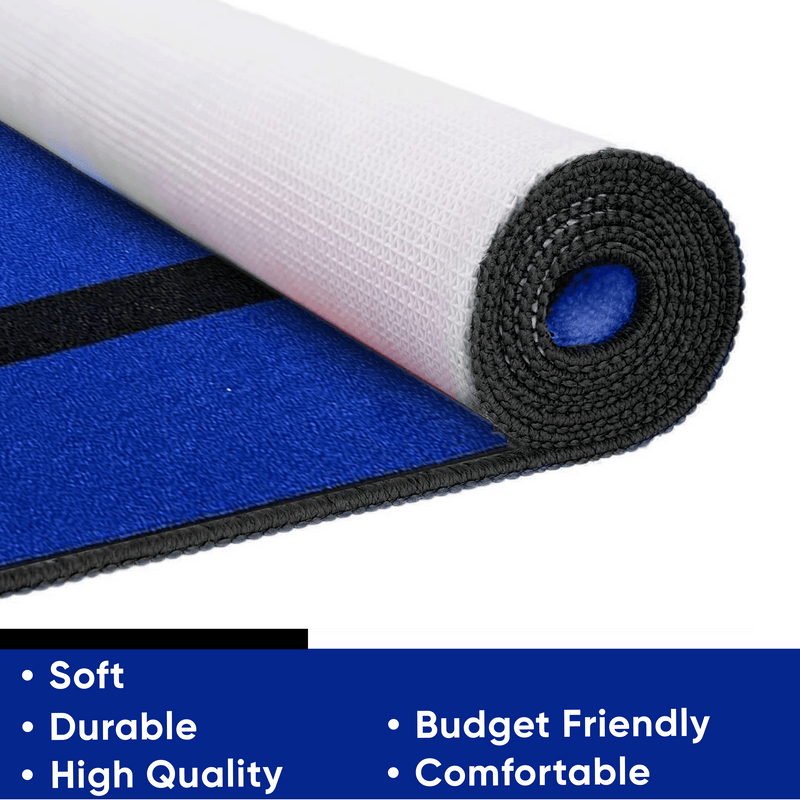 Montessori Classroom Rug Blue With Black Line – KidCarpet.com