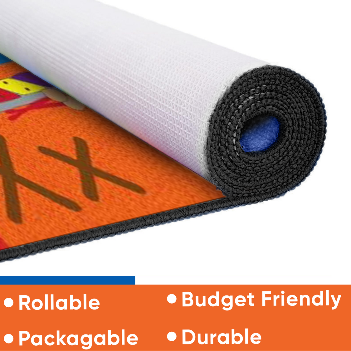 All In A Row Letter Rug – KidCarpet.com