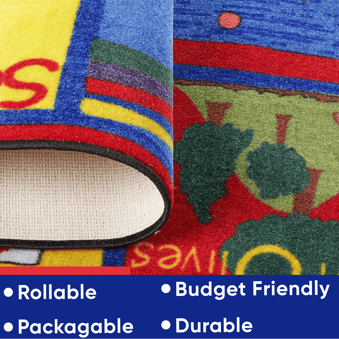 Bible Sunday School Rug With ABCs – KidCarpet.com