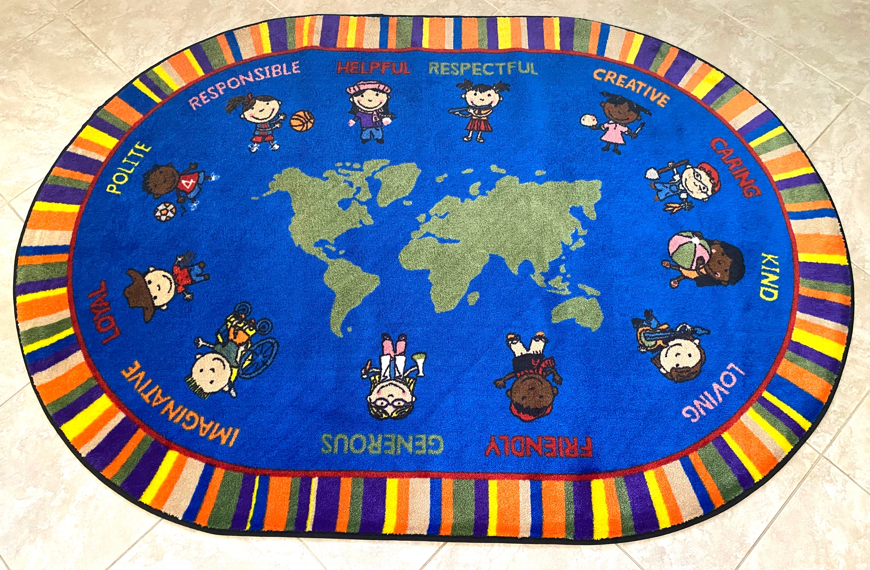 Map Rugs – KidCarpet.com