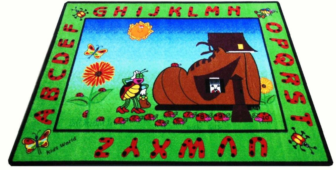 Lady Bug Kid's Rug – KidCarpet.com