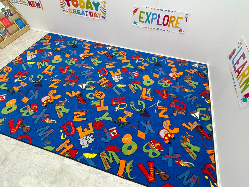 I Know My ABC's Children's Rug – KidCarpet.com