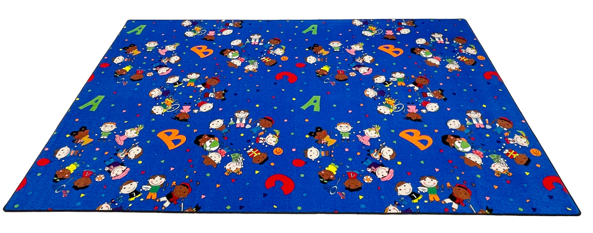 We're All Friends Rug – KidCarpet.com