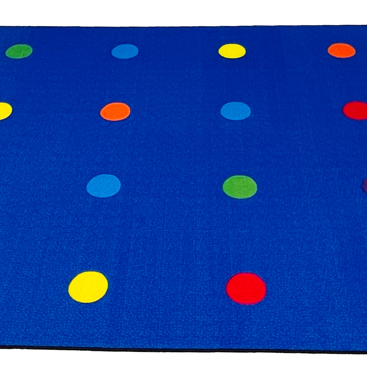On the Spot Classroom Seating Rug Multi on Blue – KidCarpet.com