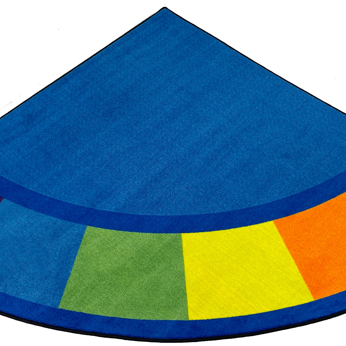 Colors Corner Quarter Circle Rug – KidCarpet.com