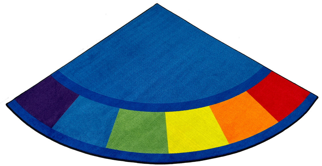 Colors Corner Quarter Circle Rug – KidCarpet.com