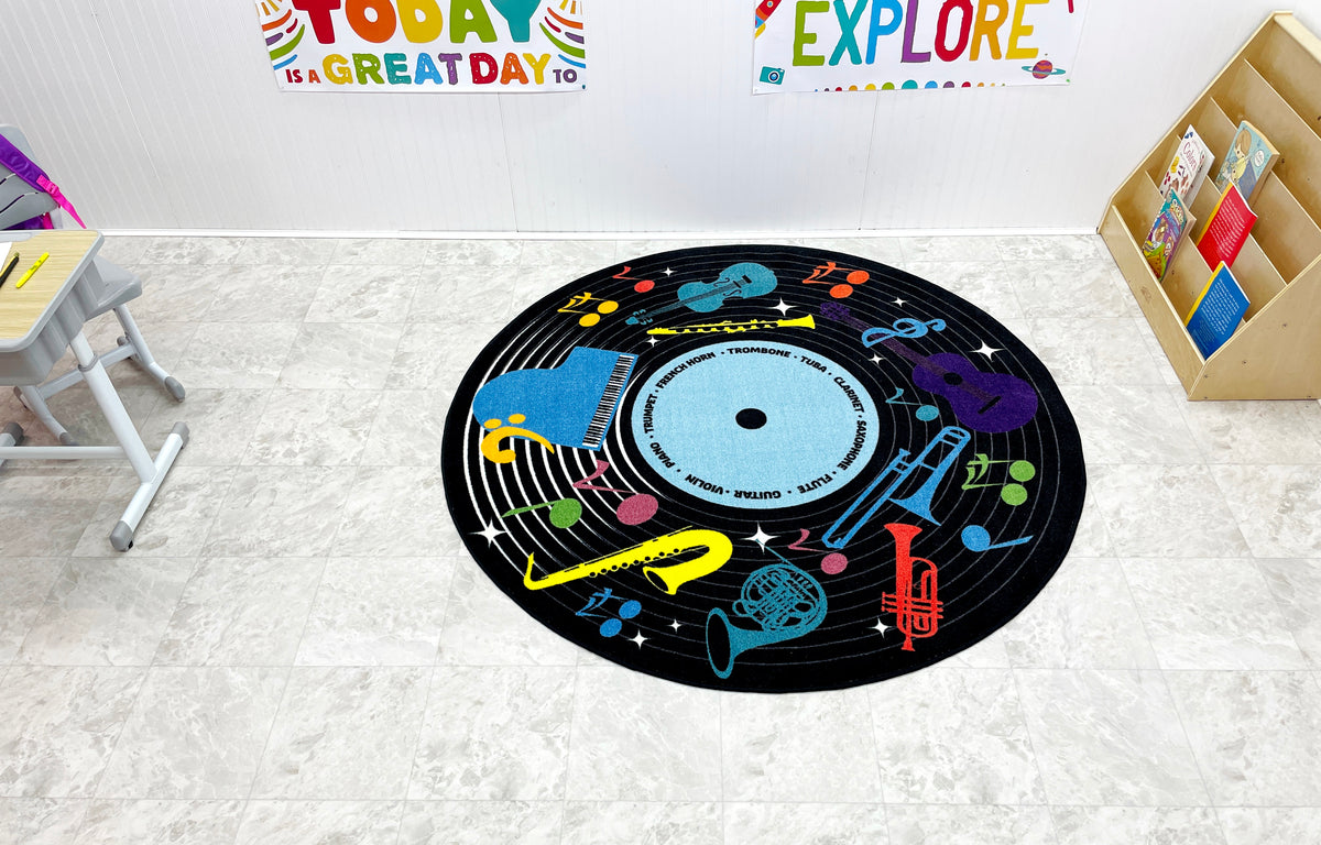 Musical Instruments Classroom Carpet – KidCarpet.com