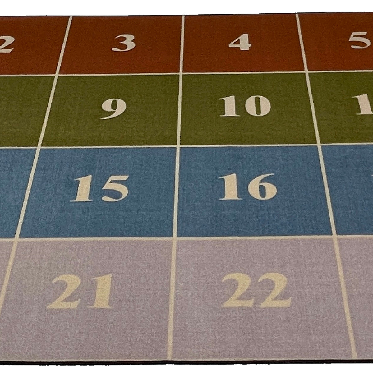 Classroom Seating Rug With 24 Squares EARTH TONE – KidCarpet.com