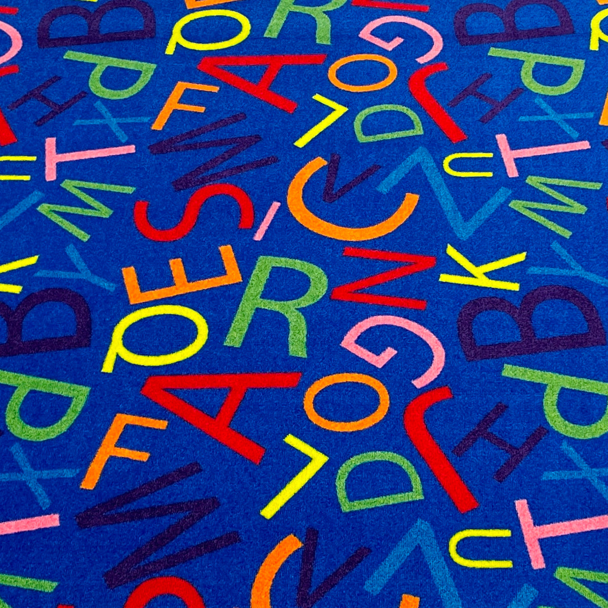 Colorful Letters Alphabet Carpet for Kids Wall to Wall – KidCarpet.com