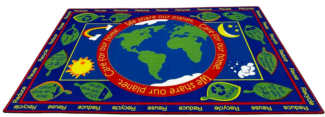 Earth Educational World Rug – KidCarpet.com