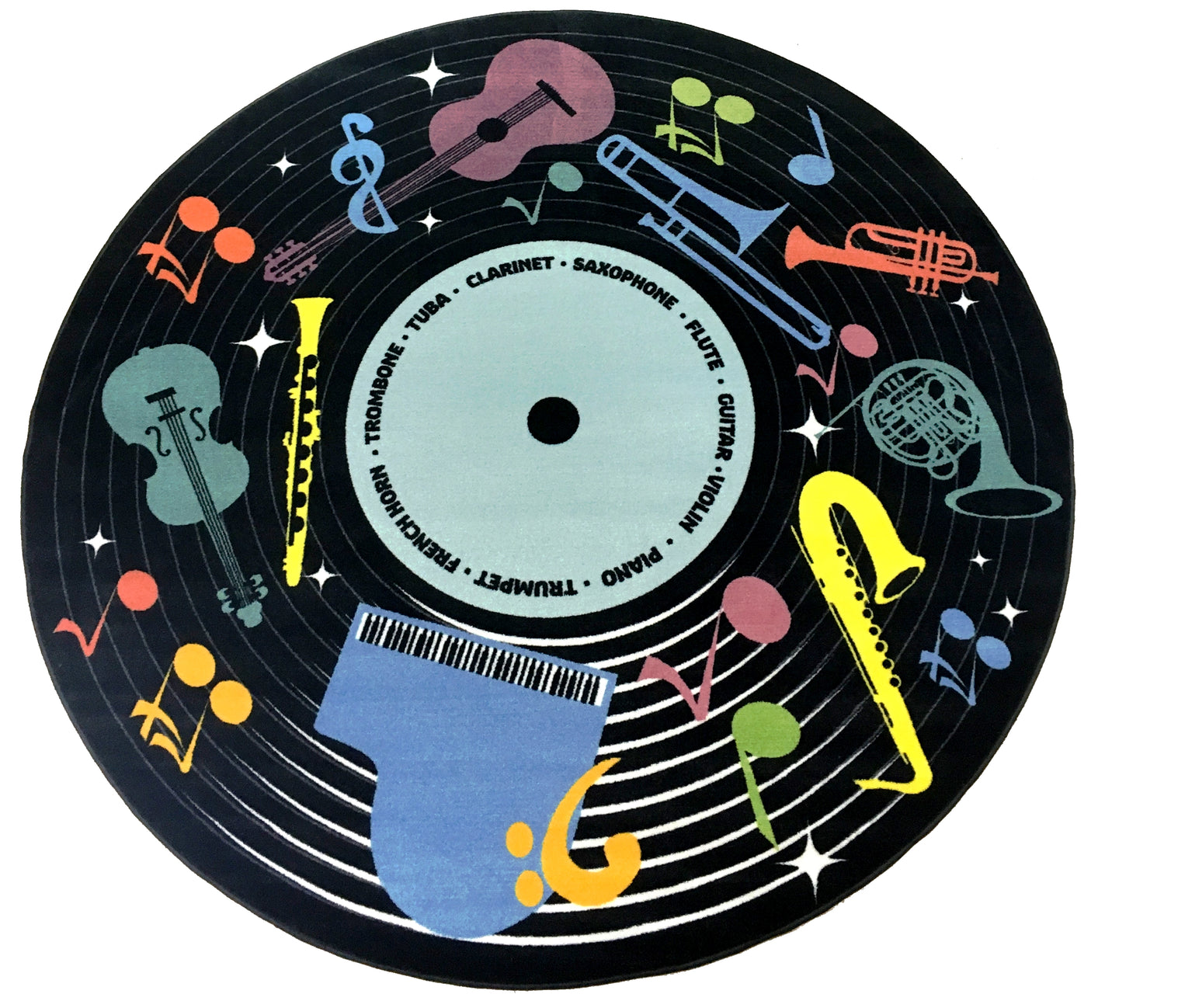 Musical Instruments Classroom Carpet – KidCarpet.com