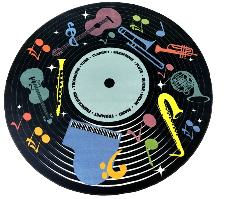 Musical Instruments Classroom Carpet – KidCarpet.com